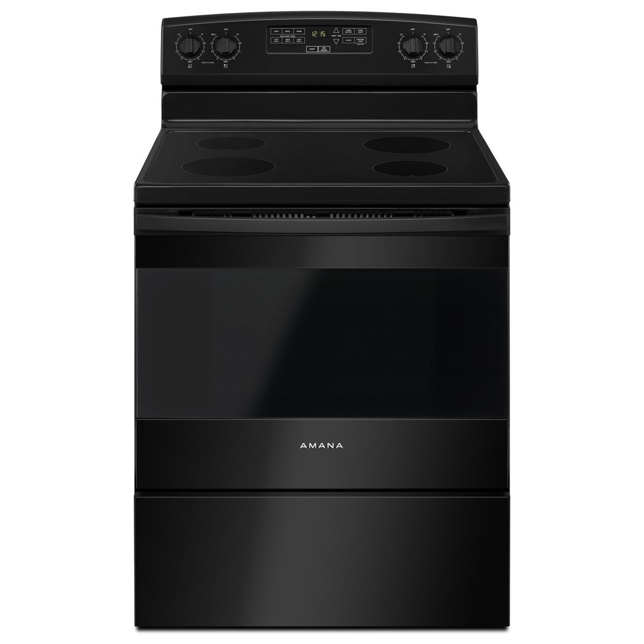 Amana 30 Inch Amana® Electric Range With Extra Large Oven Window Pedigo Furniture Ranges
